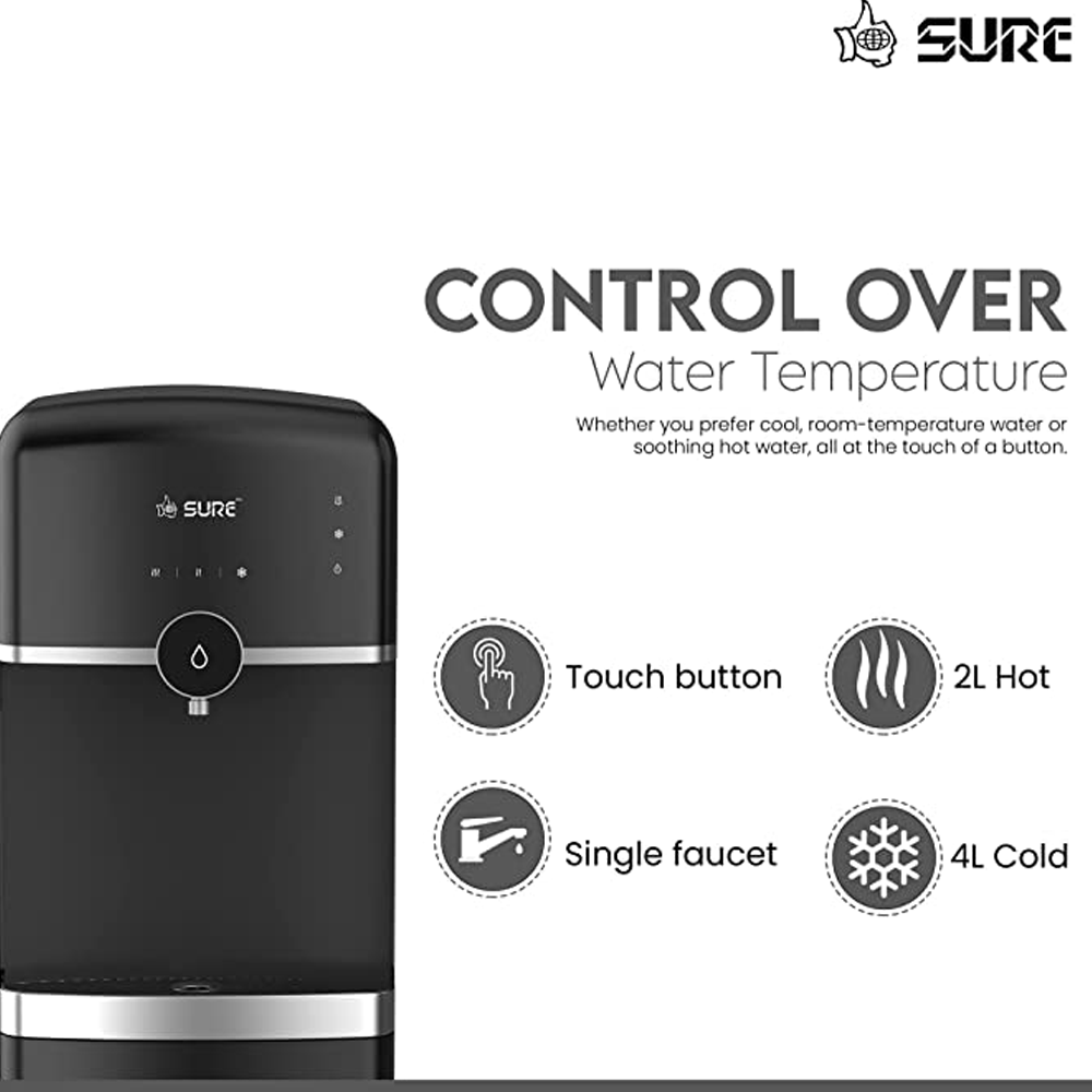 Sure Sbl70 Water Dispenser Bottom Loading, Hot Cold And Normal ...