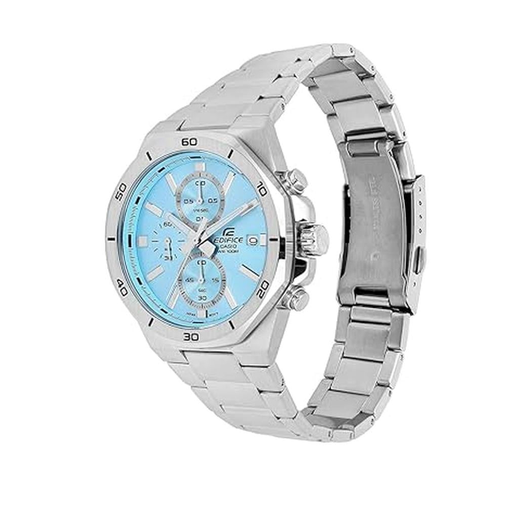 Casio Edifice Mens Chronograph Sports Watch with Blue Dial and ...