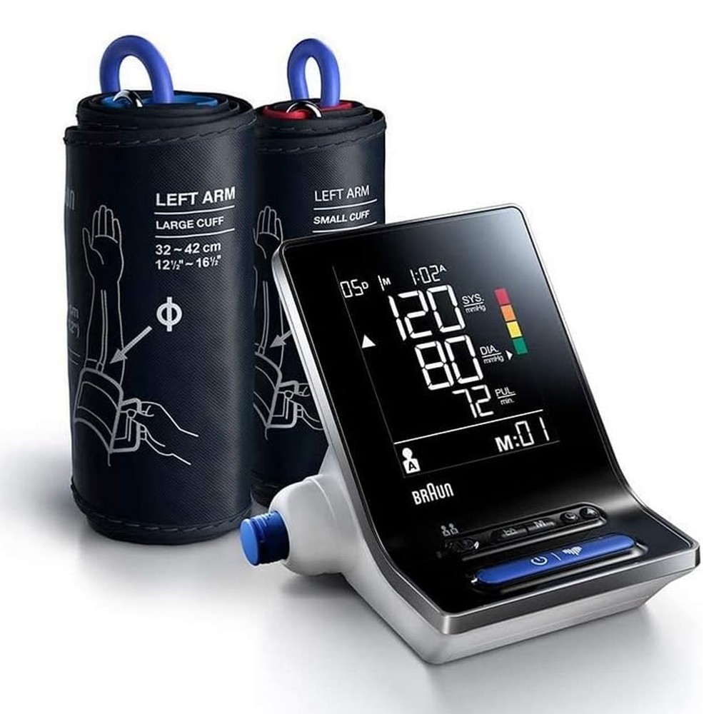 Braun Exact Fit 3 Upper Arm Blood Pressure Monitor (Clinically Accurate ...