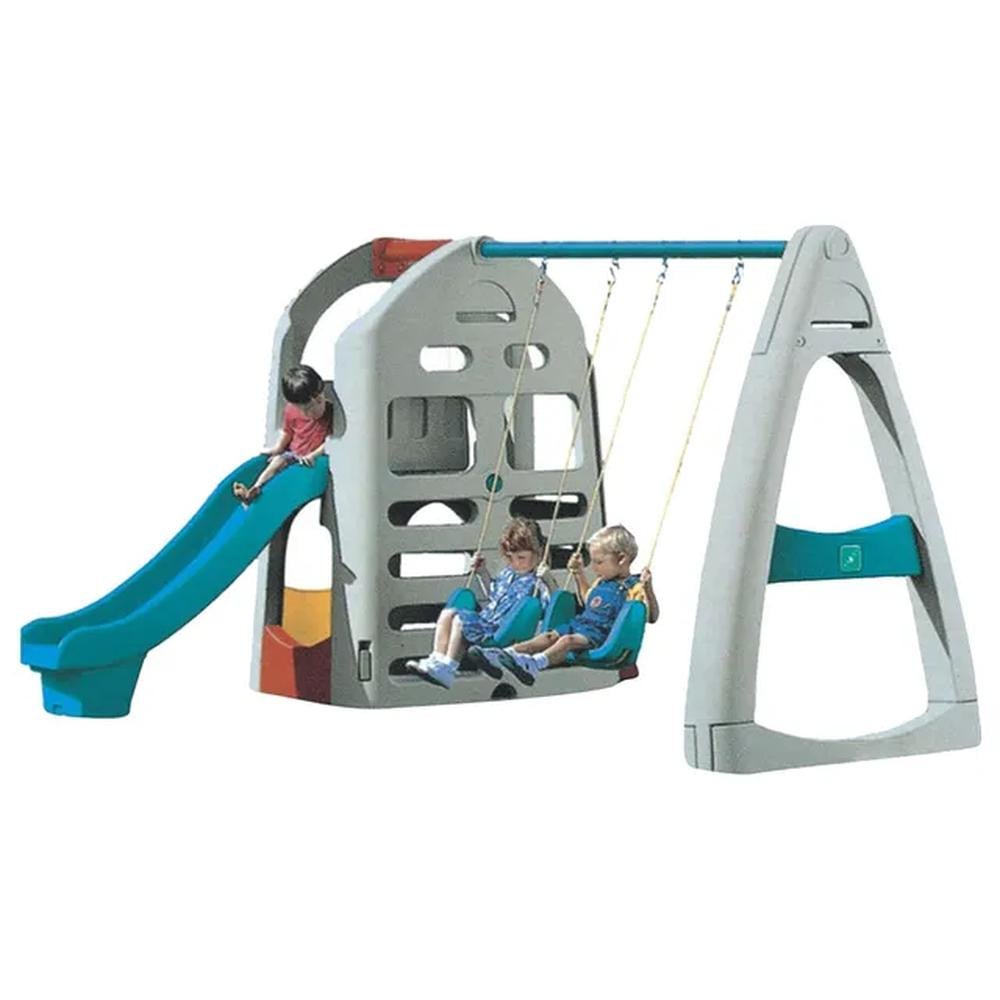 MYTS - Outdoor Backyard Mega Gym Play Set With Swing And Slide - Model ...